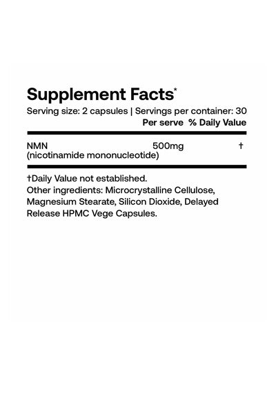 SRW NMN Cellular Energy 500mg 60s | Life Pharmacy St Lukes