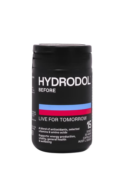 HYDRODOL Before 15 Doses 30 Capsules | Life Pharmacy St Lukes